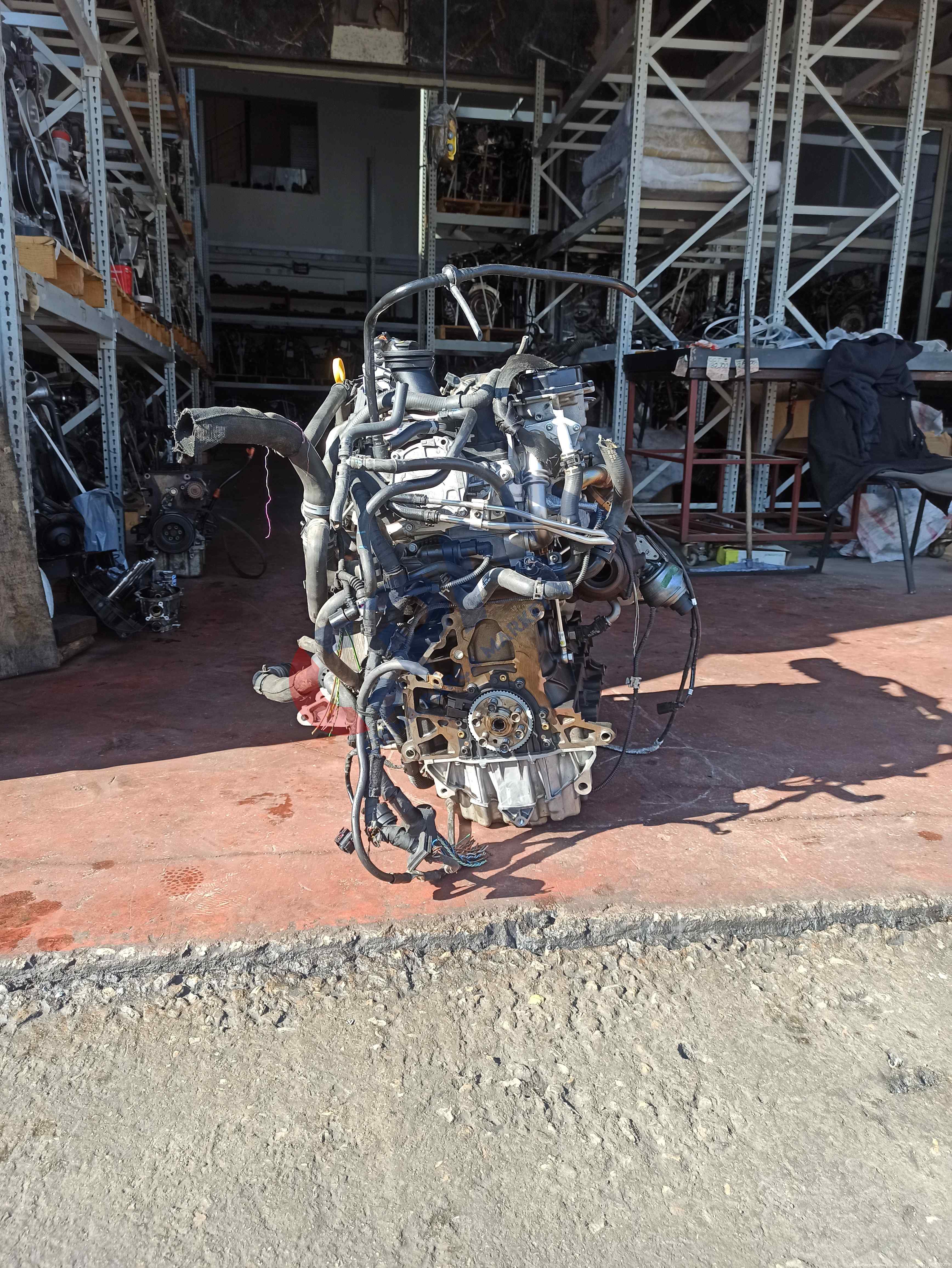 Volkswagen Transporter T6 CAA motor Alt Komple Motor T6 CAA motor