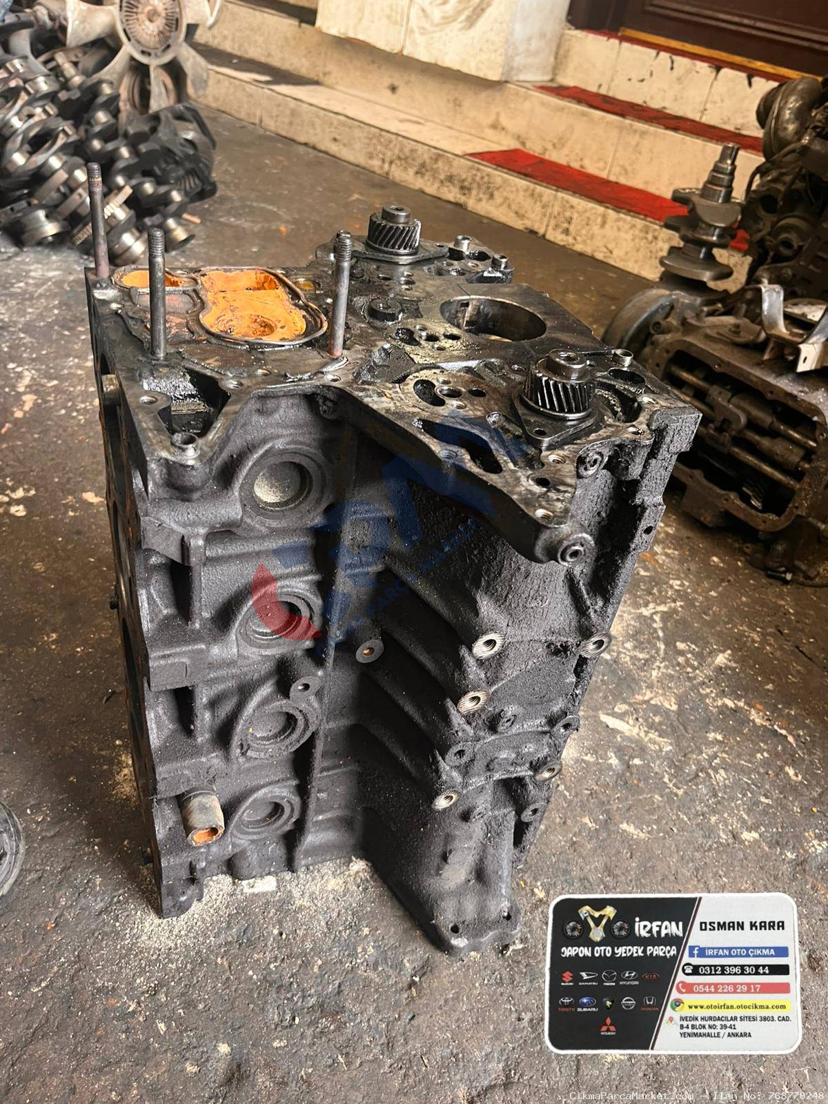 2000 2006 Ford Ranger Turbolu Motor Bloğu WL 2M34