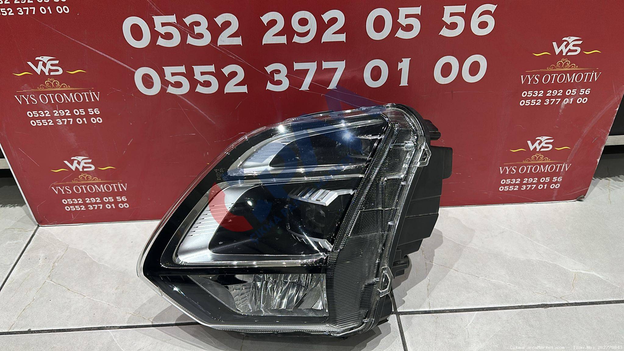2022 2024 Chery Omada 5 Mercekli Sol Ön Far 605000530aa