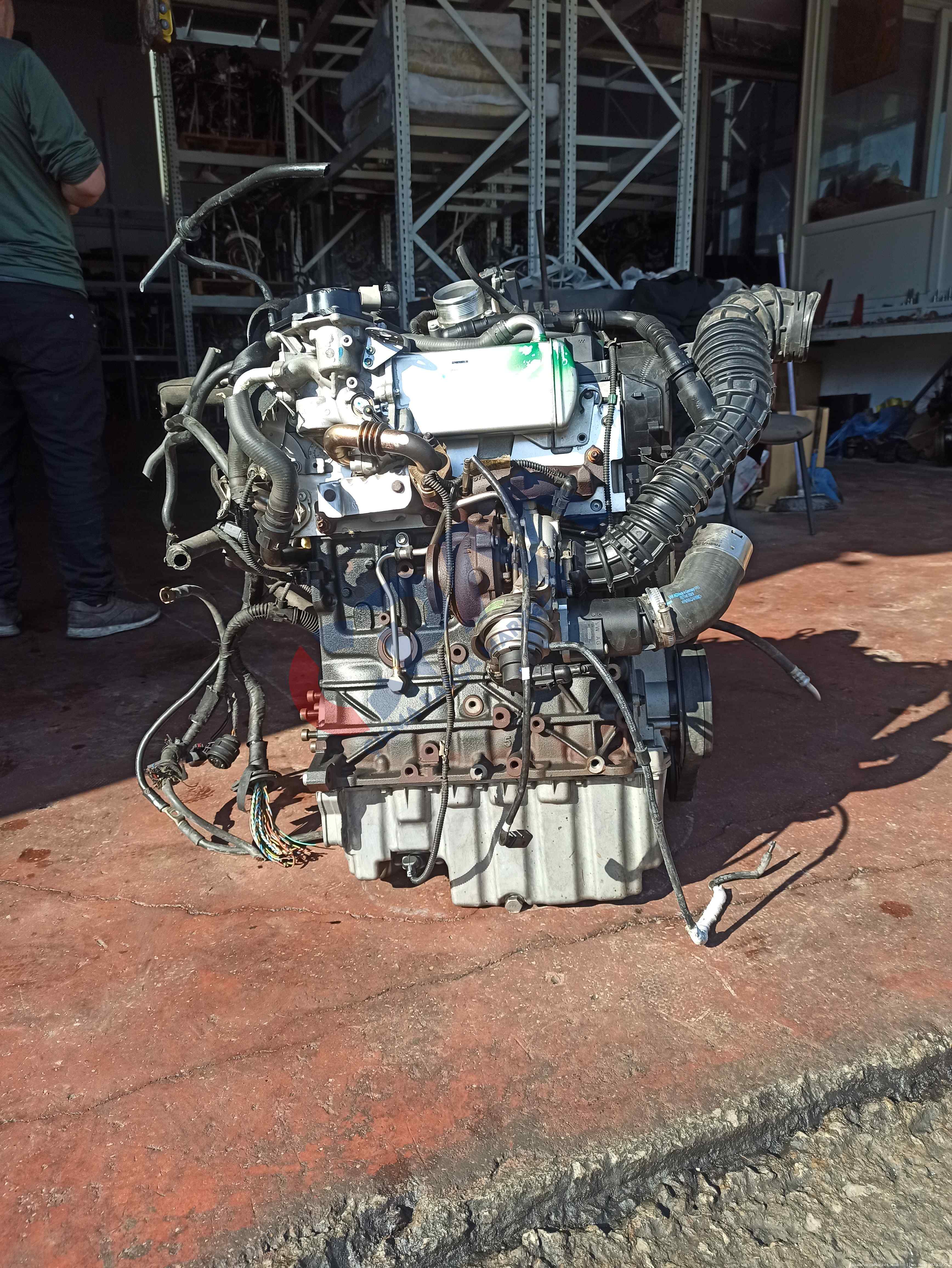 Volkswagen Transporter T6 CAA motor Alt Komple Motor T6 CAA motor