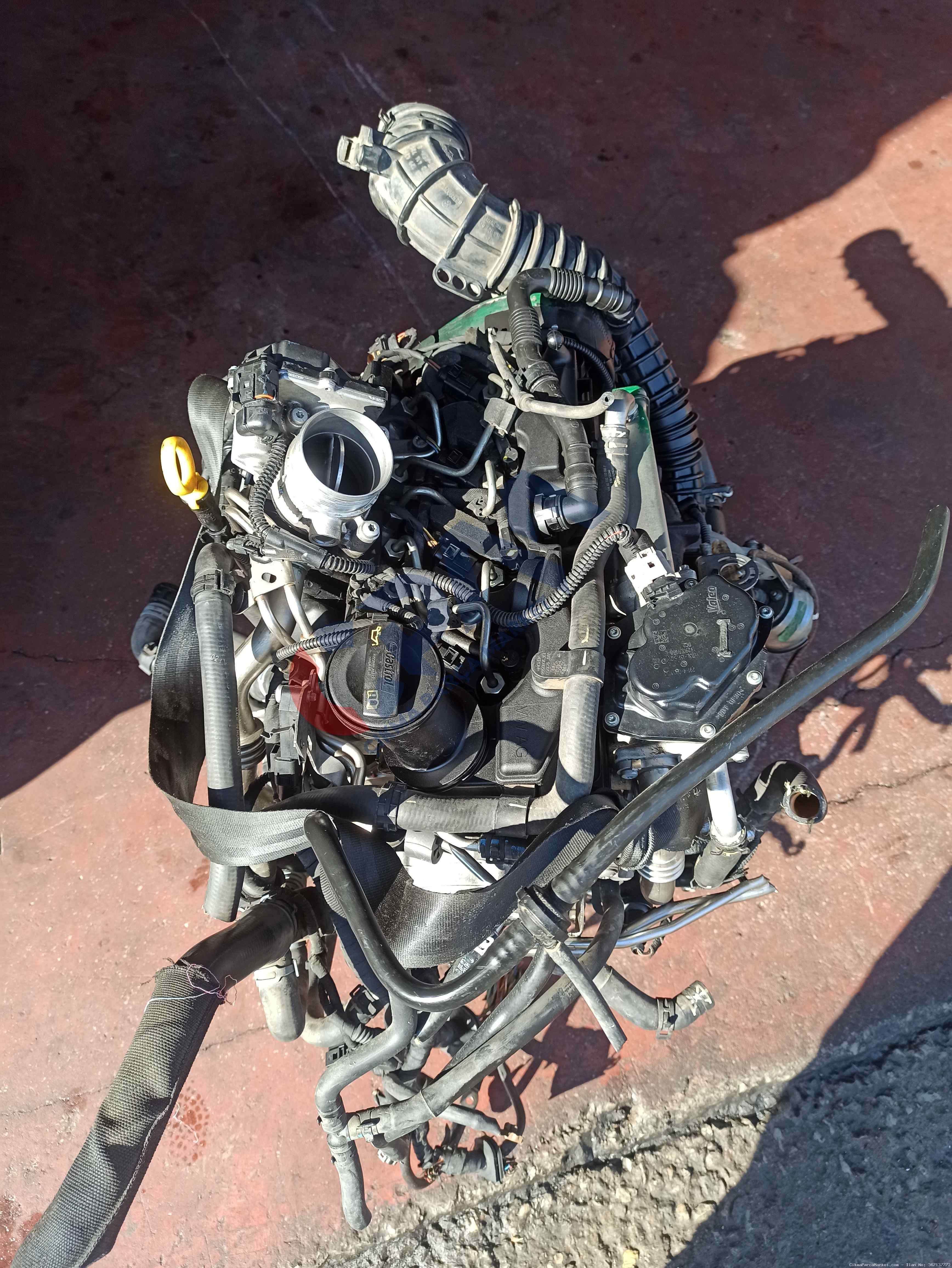 Volkswagen Transporter T6 CAA motor Alt Komple Motor T6 CAA motor